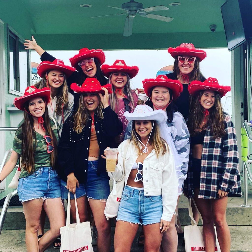 Bachelorette Party at Crab Island in Destin, Florida