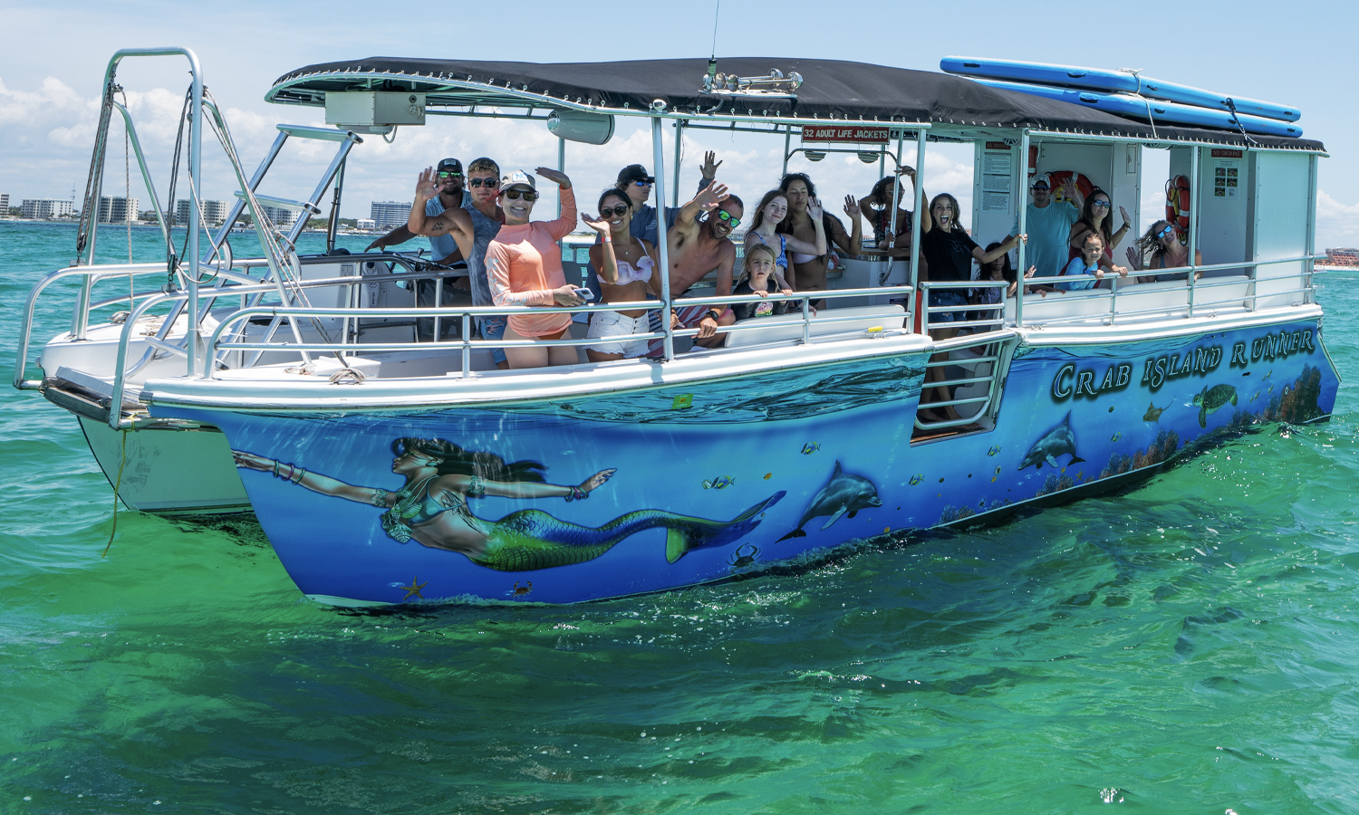 Crab Island Runner Cruise in Destin, FL - Xtreme H2O